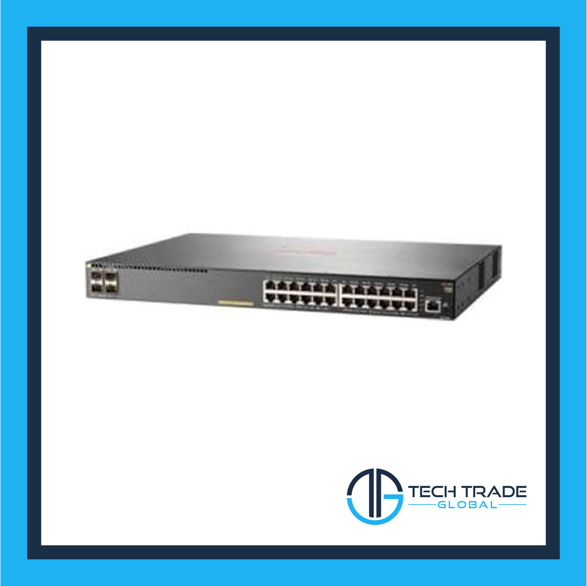 HPE Aruba 2930F 24G PoE+ 4SFP+ - switch - 24 ports - managed - rack ...